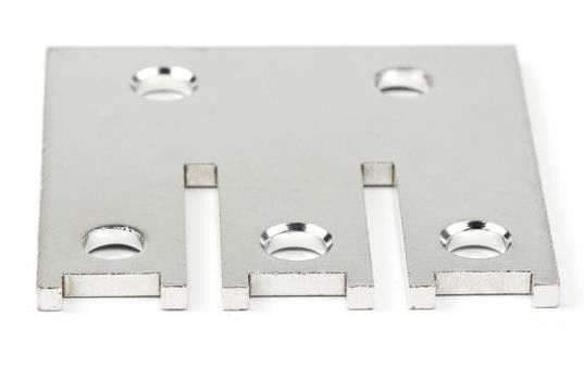 Custom Power Distribution Busbar , Silver Plated Copper Bus Bar With ...